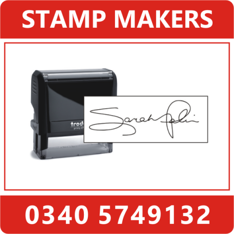 Stamp Maker Online in Pakistan | Rubber Stamp